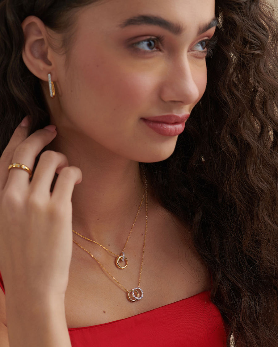 Interlocking Diamond Necklace – Hyou Fine Jewelry